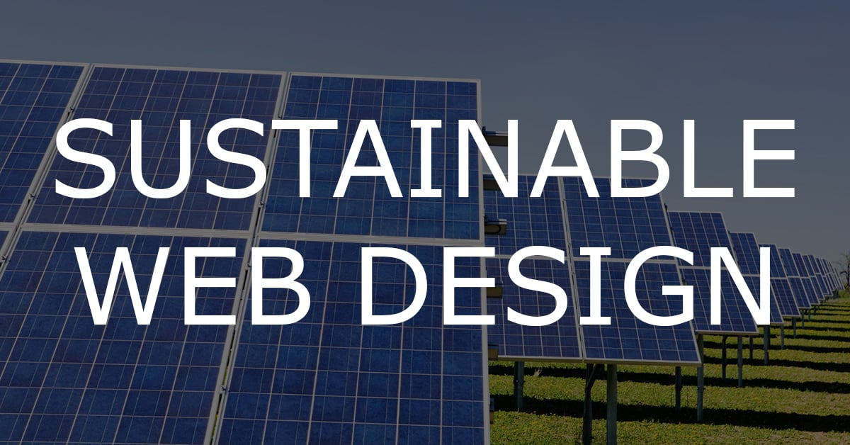 Sustainable Website Design for a Greener World